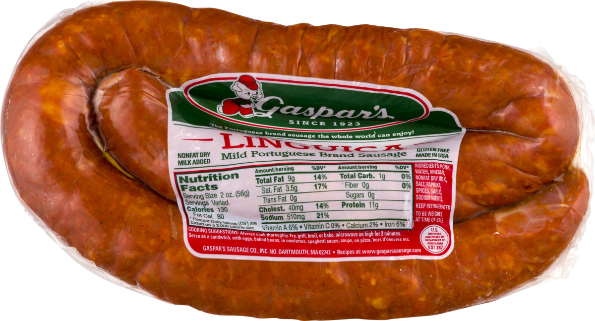Gaspar's Linguica Mild Sausage Gaspar's(208155906295): customers ...
