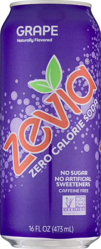 Zevia Zero Calorie Soda Grape Zevia(894773001384): customers reviews ...