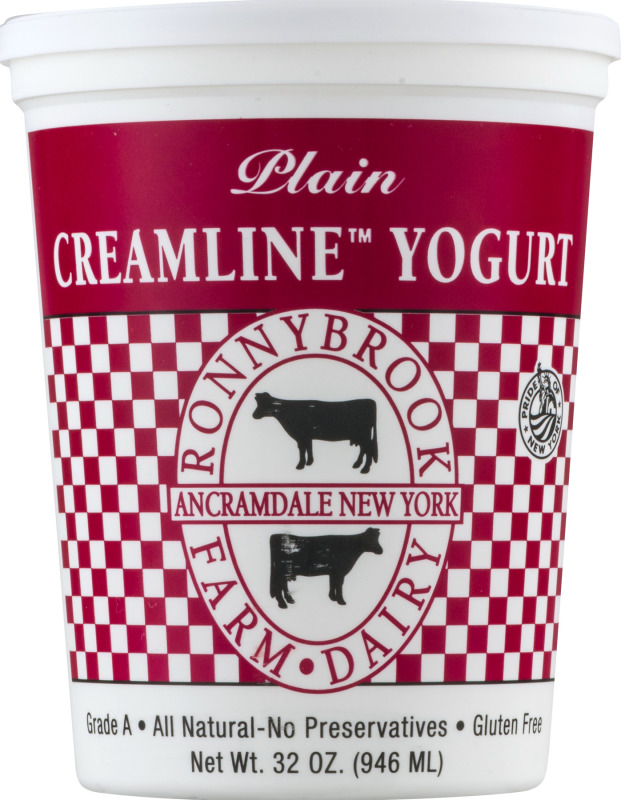 Ronnybrook Farm Plain Creamline Yogurt Ronnybrook(746104110046 ...