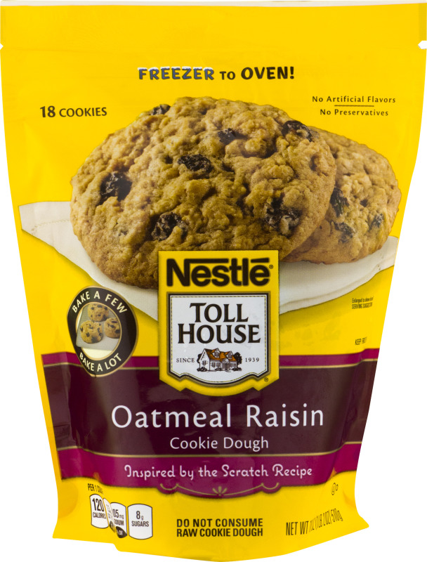 Nestle Toll House Oatmeal Raisin Cookie Dough Nestle Toll House(50000563784): customers reviews ...