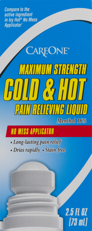 CareOne Maximum Strength Cold & Hot Pain Relieving Liquid CareOne ...