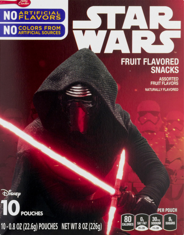 Star Wars Fruit Snacks - 10 CT Star Wars(16000463875): customers ...
