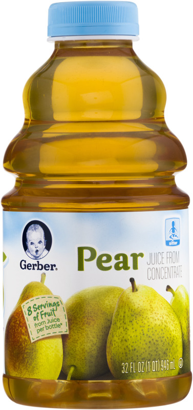 Gerber Juice From Concentrate Pear Gerber(15000020842): customers ...