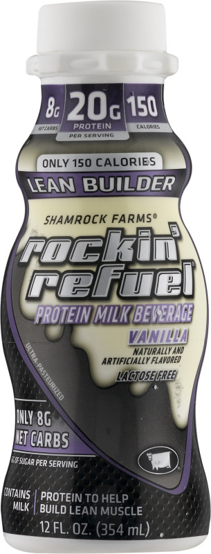 Shamrock Farms Rockin' Refuel Protein Milk Beverage Vanilla Shamrock Farms(28300004078 ...