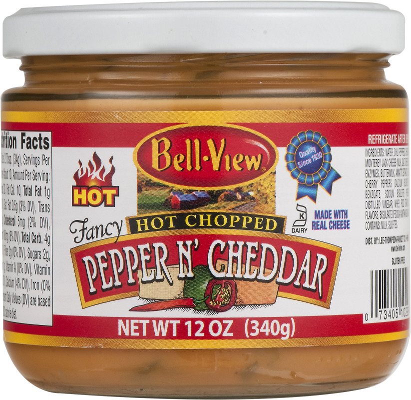 Bell-View Fancy Hot Chopped Pepper N' Cheddar Bell-View(73405102983 ...