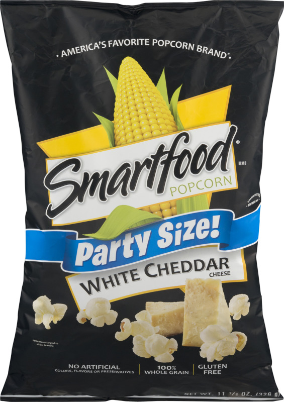 Smartfood Popcorn White Cheddar Cheese Party Size! Smartfood ...