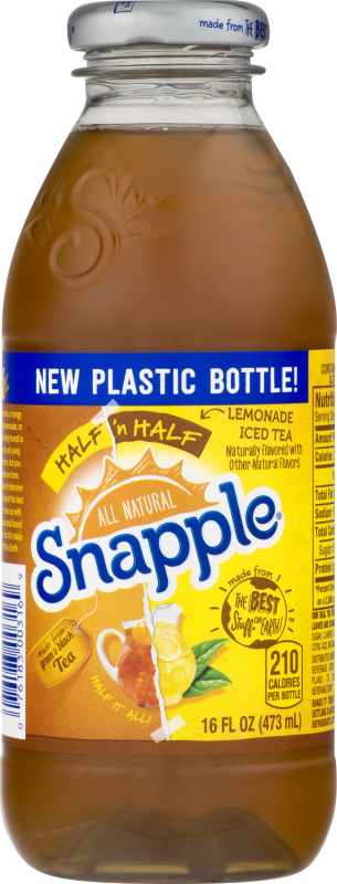 Snapple Half 'n Half Lemonade Iced Tea Snapple(76183003169): customers ...