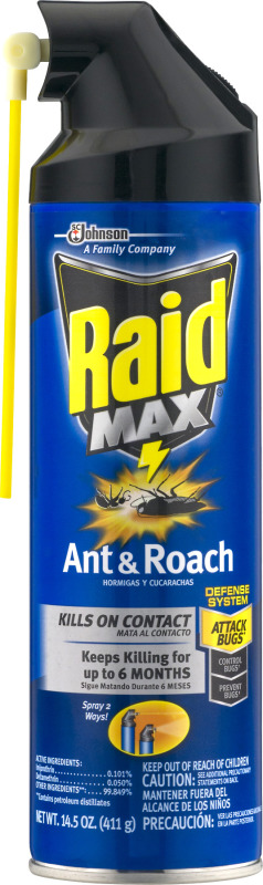 Raid Max Ant & Roach Spray Raid(46500702617): customers reviews ...