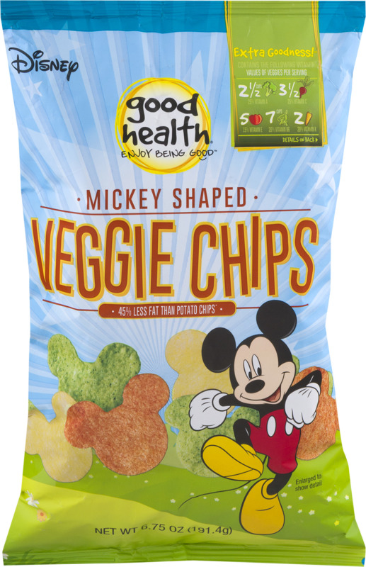 Good Health Disney Mickey Shaped Veggie Chips Good Health(755355005759 ...
