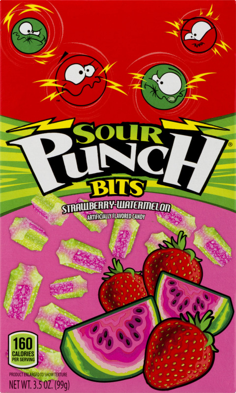 Sour Punch Bits Strawberry-Watermelon Sour Punch(41364082141 ...