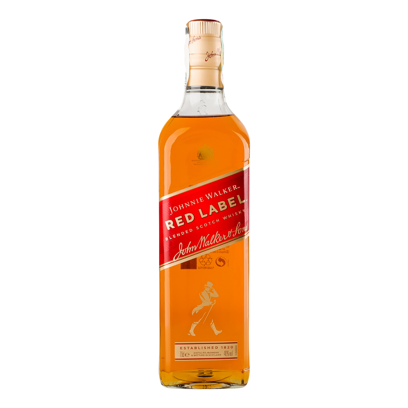 Виски 0.7л 40% Red Label Johnnie Walker бут Johnnie Walker ...