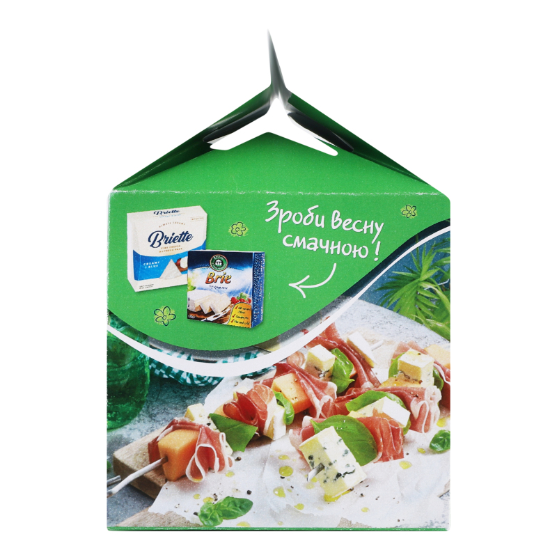 Набор Сыр 60% Briette Creamy&Blue 125г + Сыр 50% Export Brie 125г ...