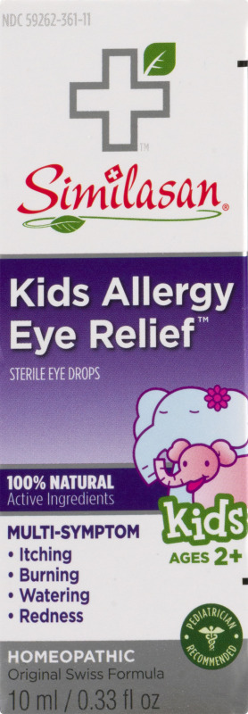 Similasan Kids Allergy Eye Relief Sterile Eye Drops Similasan ...
