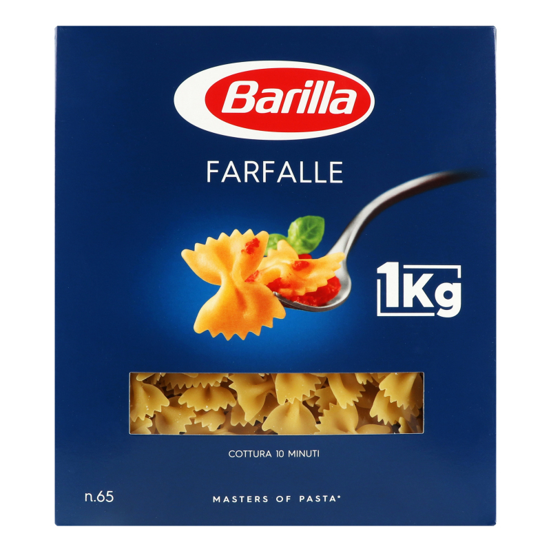 Макароны Farfalle №65 Barilla к/у 1кг Barilla(8076809075466): купить в ...