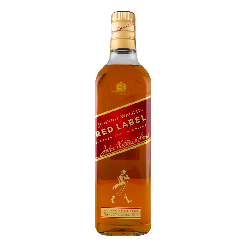 Віскі 0.7л 40% Red Label Johnnie Walker пл Johnnie Walker(5000267014203 ...