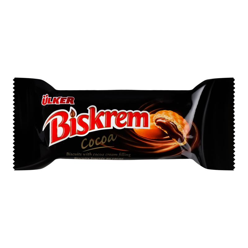 Печиво з шоколадною начинкою Biskrem Cocoa Ulker м/у 40г Ulker ...