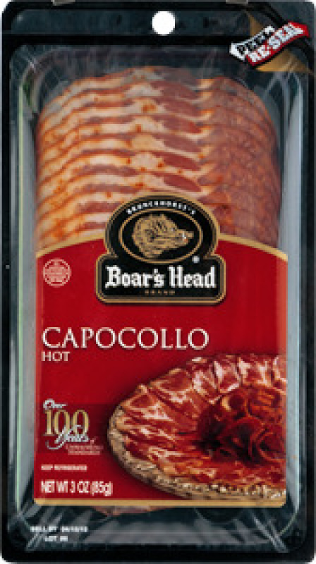 Boar's Head Hot Capocollo Boar's Head(42421500219): customers reviews ...
