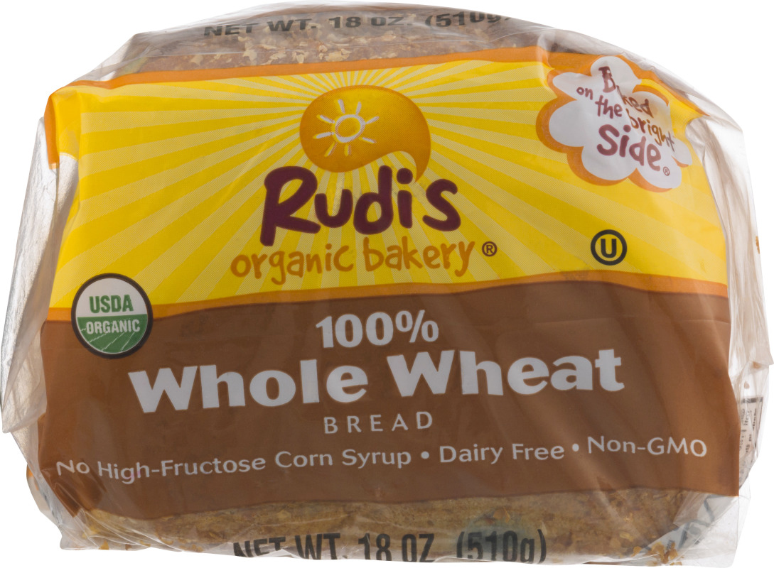 Rudi's Organic Bakery 100% Whole Wheat Bread Rudi's Organic Bakery ...