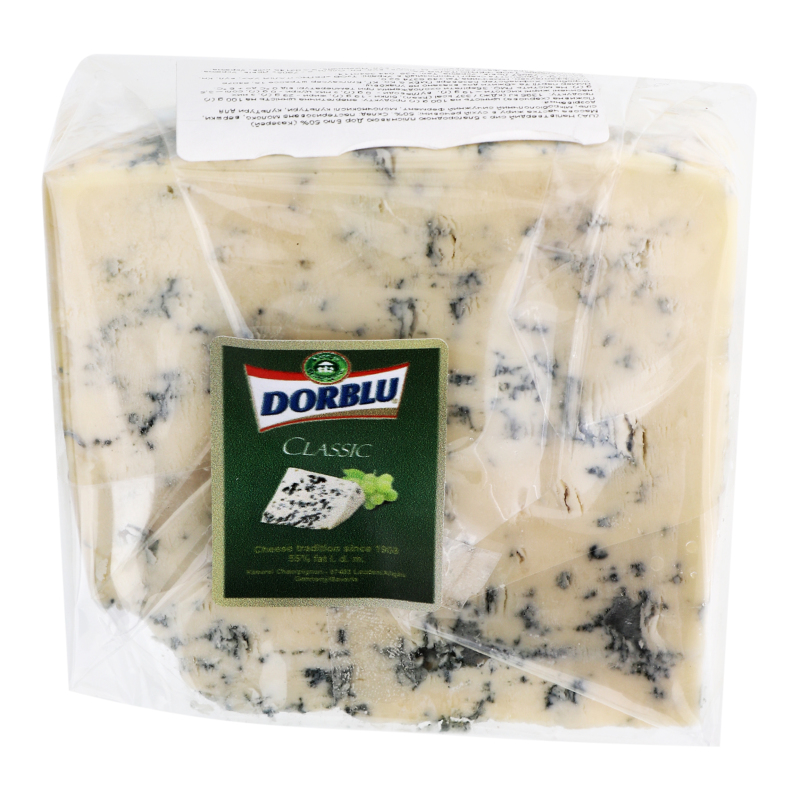 Сыр 50% полутвердый с благородной плесенью Dorblu Classic Kaserei ...
