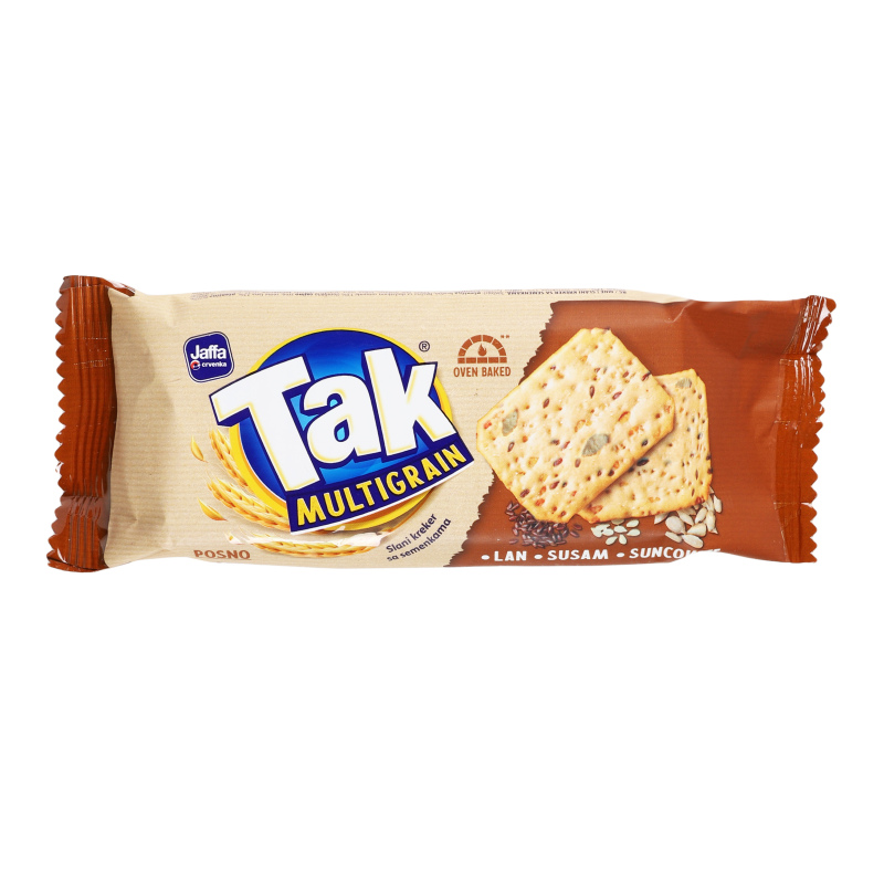Крекер мультизерновий tak Jaffa 200г(8600114009474): придбати в ...