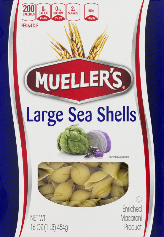Mueller's Large Sea Shells Macaroni Mueller's(29200002157): customers ...