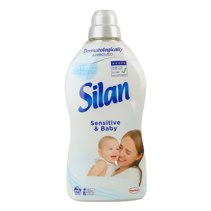 Смягчитель тканей концентрированный Sensitive&Baby Silan 1.408л Silan ...