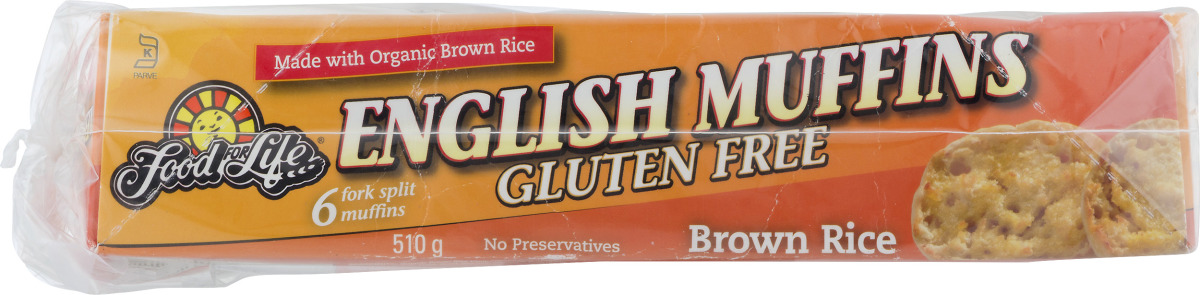 Food For Life Gluten Free English Muffins Brown Rice - 6 CT Food For ...