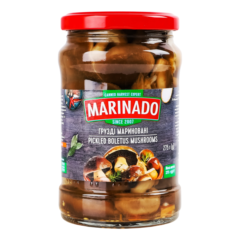 Грузди маринованные Marinado с/б 275г Marinado(4820055374194): купить в ...