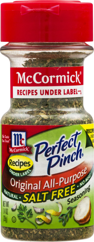 McCormick Perfect Pinch All-Purpose Salt-Free Seasoning Original ...