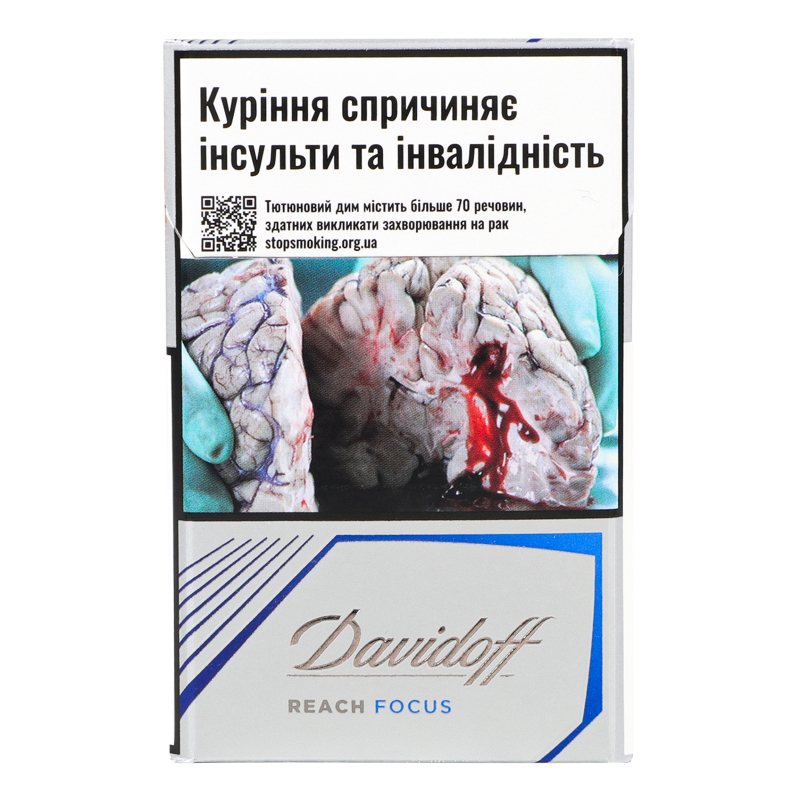 Сигареты с фильтром Davidoff Reach Focus Silver 20шт Davidoff ...