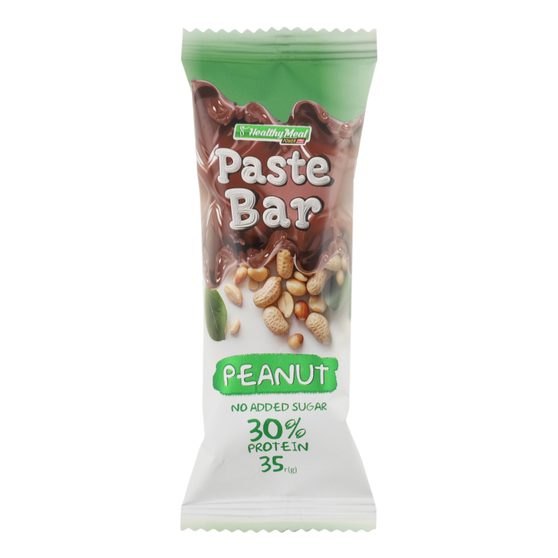 Батончик с арахисовой пастой и протеинами глазированный Paste bar ...