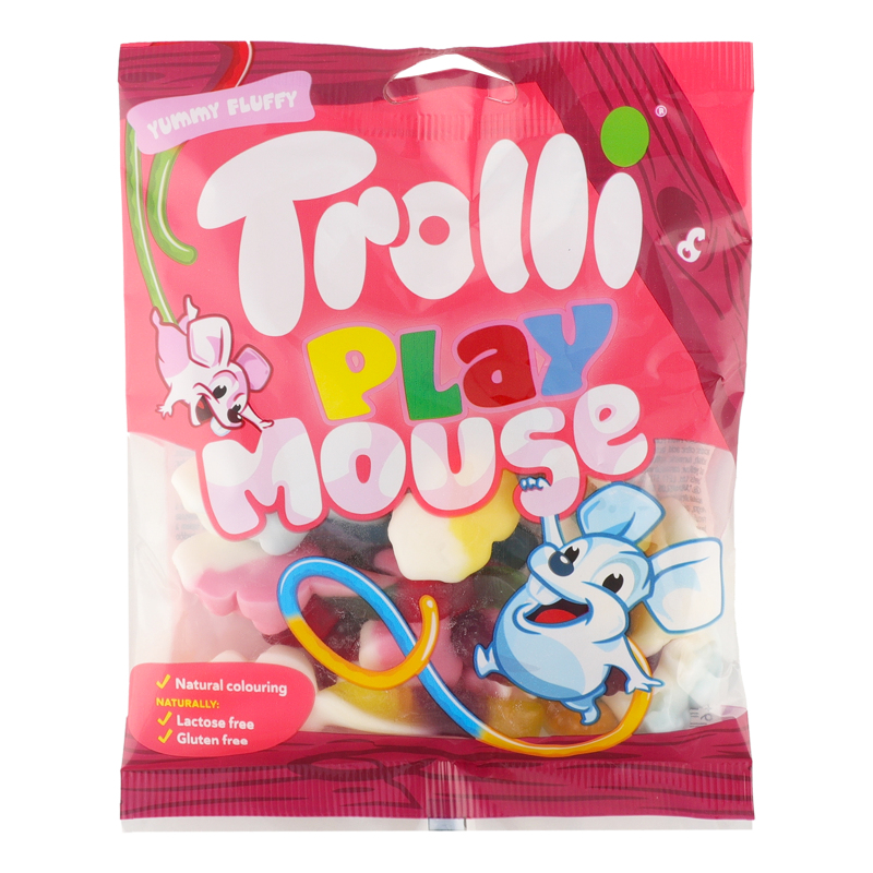 Конфеты жевательные Play Mouse Trolli м/у 100г(4003084319446): купить в ...
