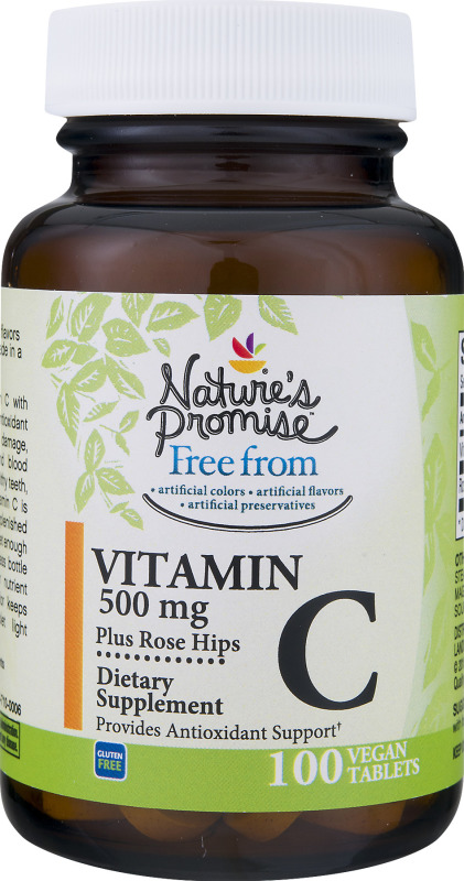 Nature's Promise 500mg Vitamin C - 100 CT Nature's Promise(41520057471 ...