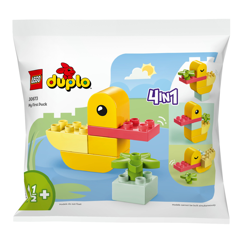 Конструктор для детей от 18мес №30673 My First Duck Duplo Lego 1шт LEGO ...