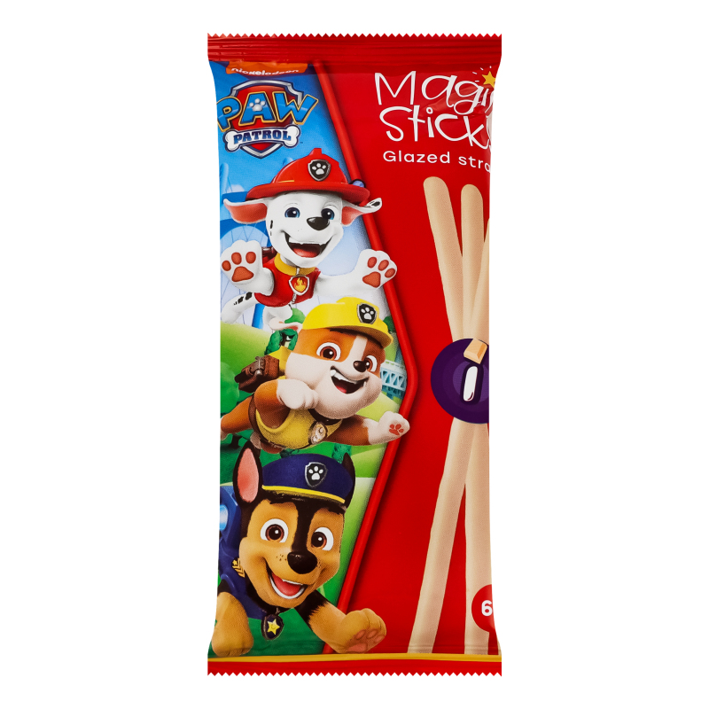 Соломка глазированная со вкусом белого шоколада Magic sticks Рома м/у ...