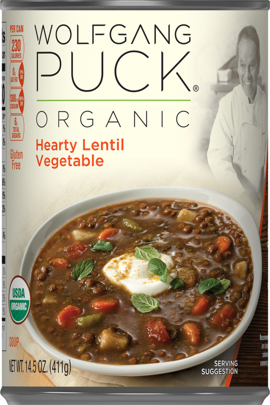 Wolfgang Puck Organic Soup Hearty Lentil Vegetable Wolfgang Puck ...