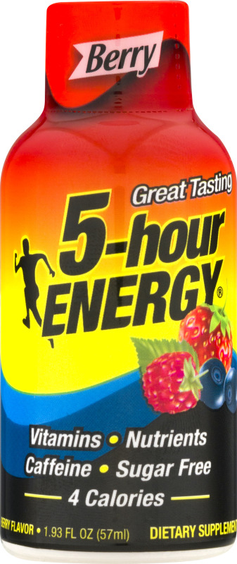 5-Hour Energy Dietary Supplement Berry 5-Hour Energy(719410500016 ...