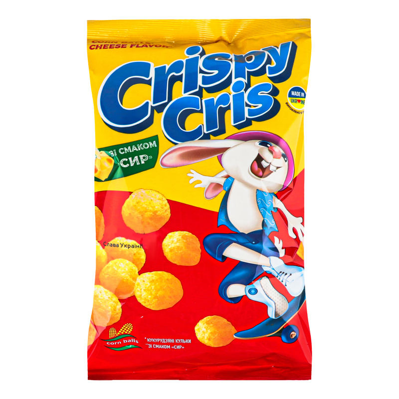 Шарики кукурузные Сыр Crispy Cris м/у 55г Crispy Cris(4820241800414): купить в интернет ...