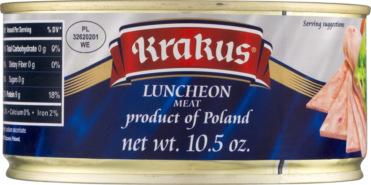 Krakus Luncheon Meat Product of Poland Krakus(820213101000): customers ...