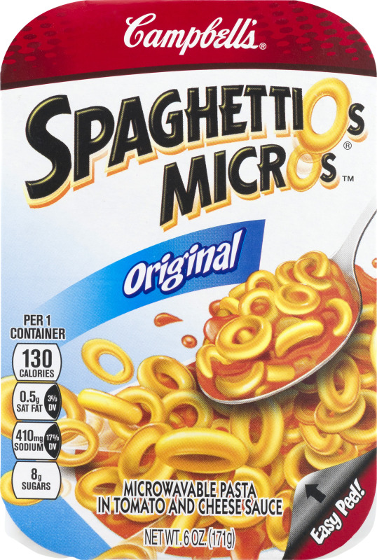 Campbell's SpaghettiOs MicrOs Original SpaghettiOs(51000214096 ...