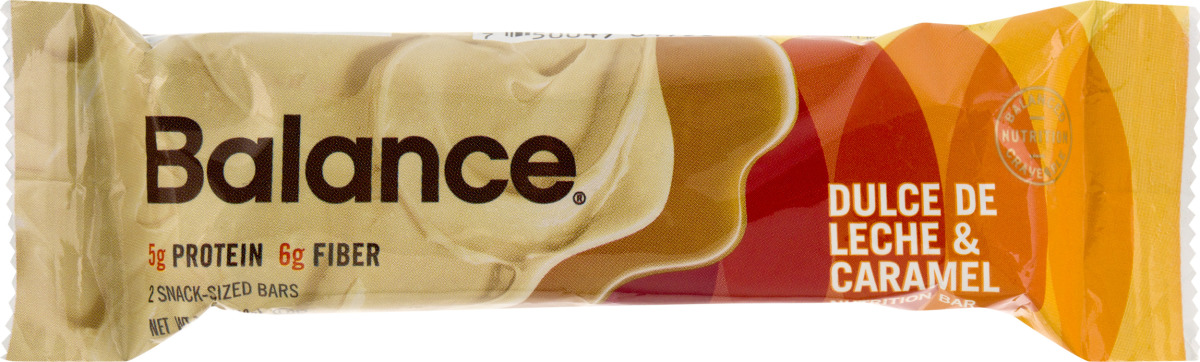 Balance Nutrition Bar Dulce De Leche & Caramel Balance(750049649561 ...