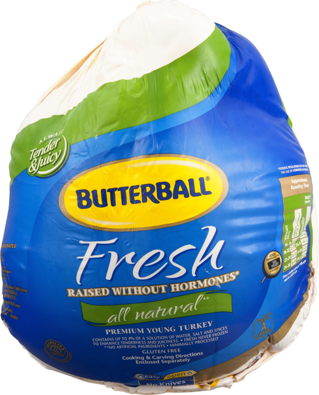 Butterball Fresh Premium Young Turkey Butterball(208727400008 ...