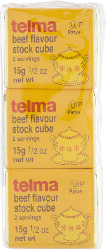 Telma Stock Cube Beef Flavour - 3 CT Telma(84685000050): customers ...