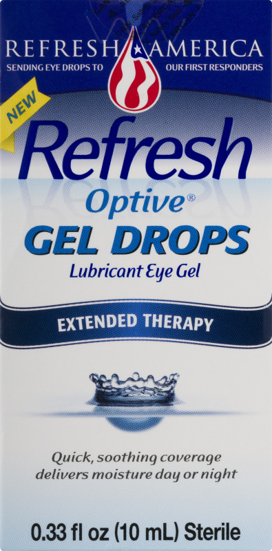 Refresh Optive Gel Drops Lubricant Eye Gel Extended Therapy Refresh ...