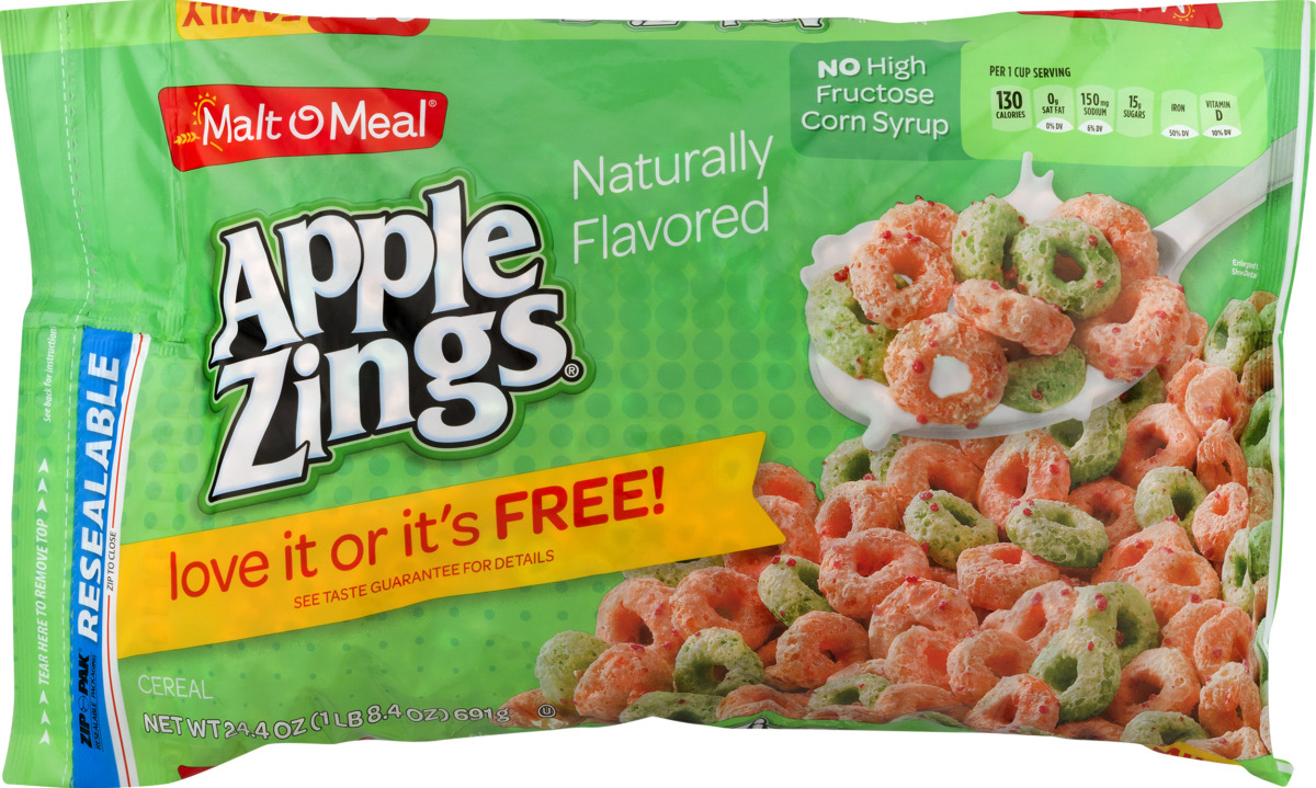 Malt O Meal Cereal Apple Zings Malt O Meal(42400189138): customers ...