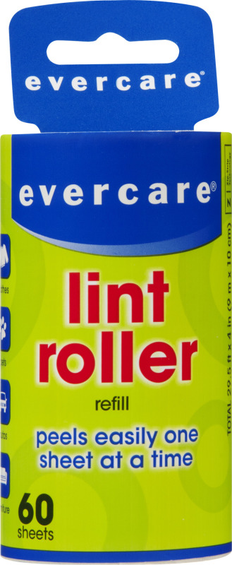 Evercare Lint Roller Refill - 60 Sheets Evercare(70982010625 ...