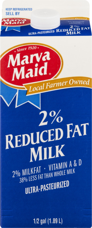 Marva Maid 2% Reduced Fat Milk Marva Maid(70480002276): customers ...