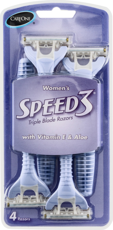 CareOne Speed 3 Women's Triple Blade Razors CareOne(41520869784 ...