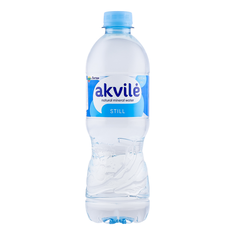 Вода минеральная природная негазированная Akvile п/бут 500мл Akvile ...