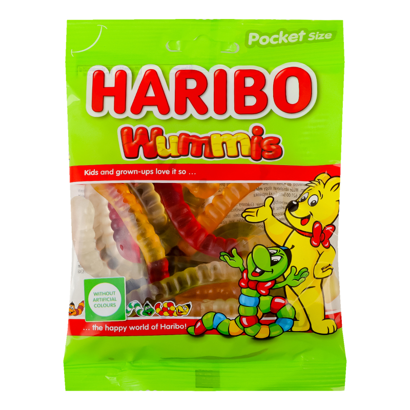 Конфеты желейные Wummis Haribo м/у 100г Haribo(15996379377367): купить ...